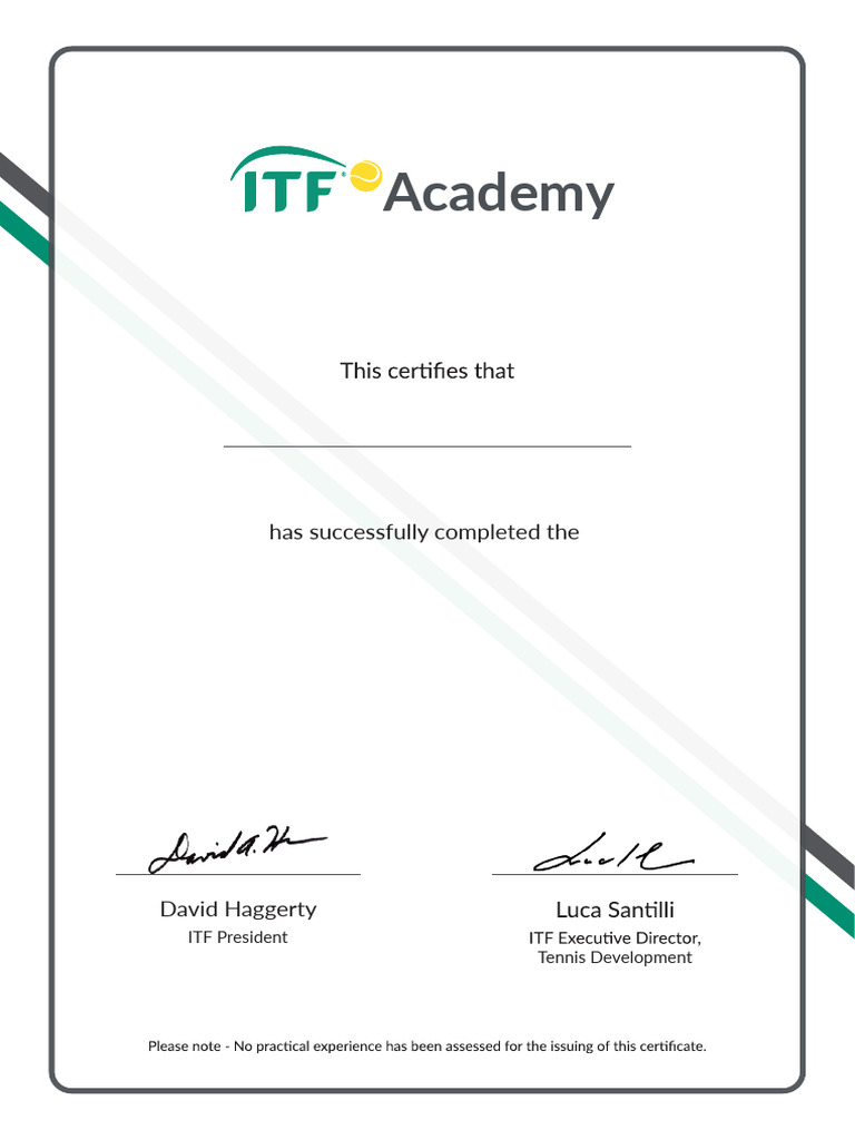 Top 500 ITF WTT Juniors - Player Education | PDF