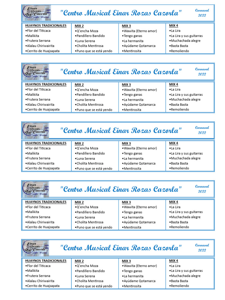 CMERC CARNAV 2022 | PDF | Carnaval