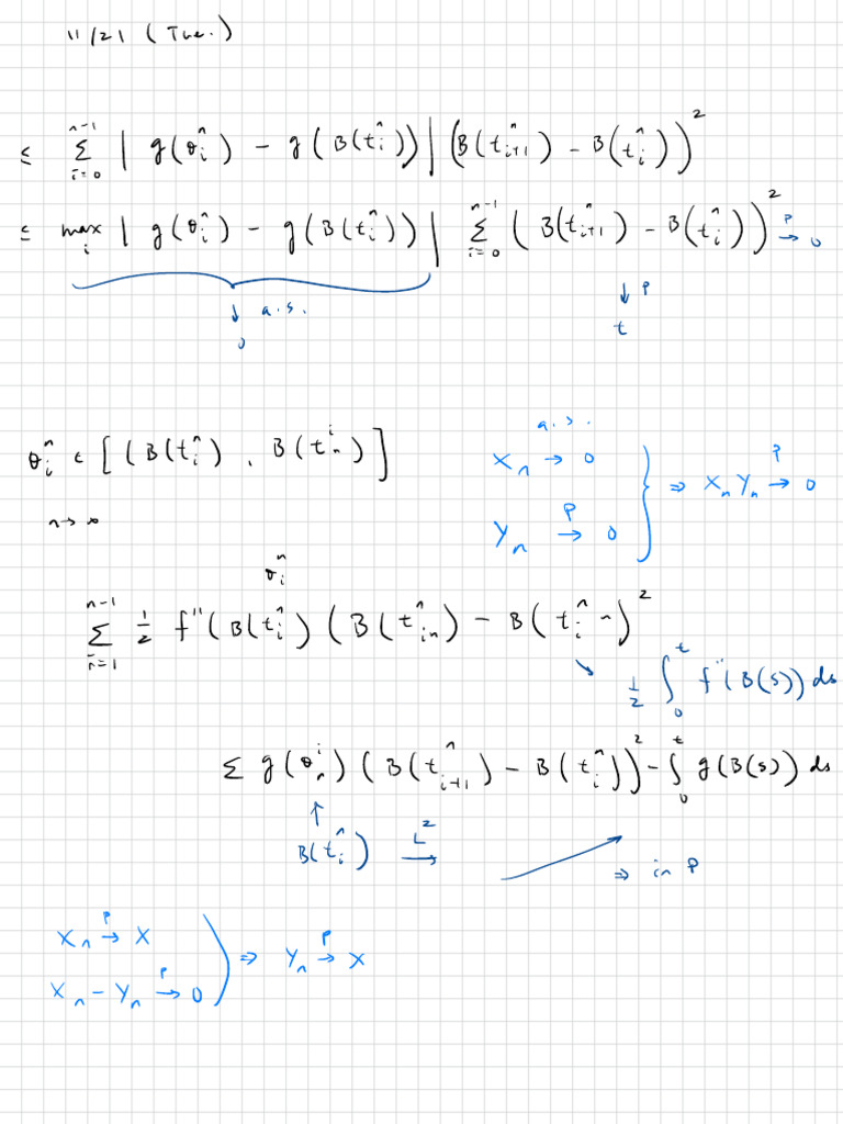 Probability Theory Lectures 4 | PDF