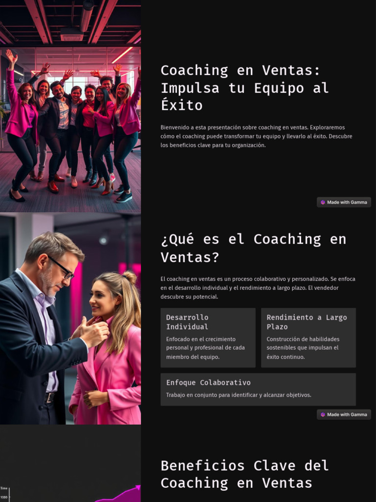 Coaching en Ventas Impulsa Tu Equipo Al Exito | PDF