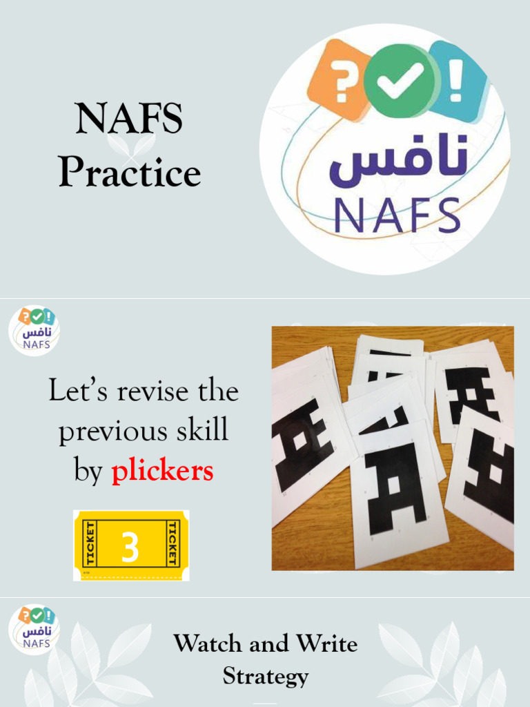 NAFS Grade 6 Exam Practice Guide | PDF