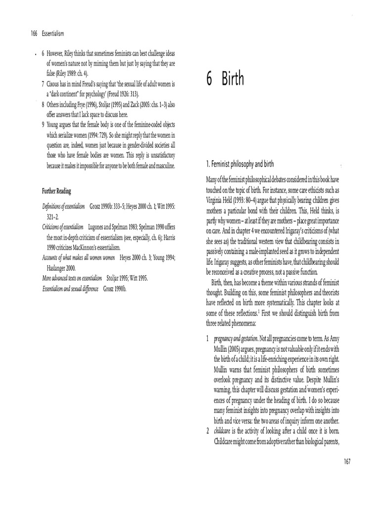 Birth Alison Stone | PDF