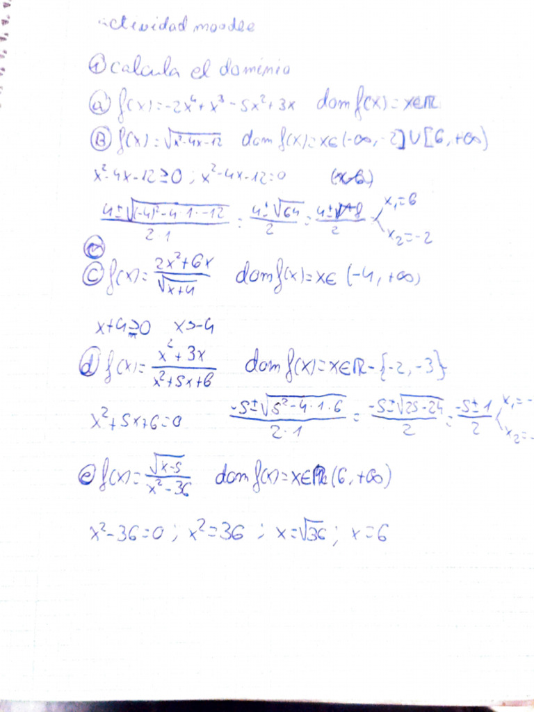 Mates Análisis 1 Bach | PDF