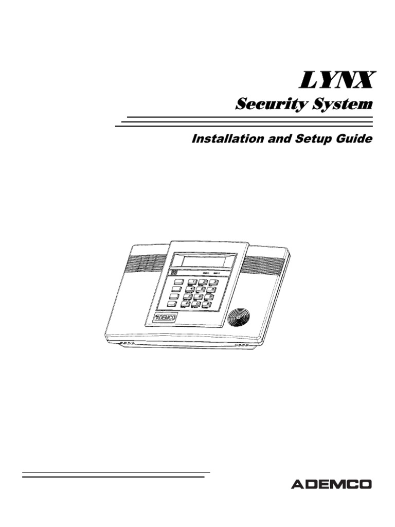 LYNX Install and Setup | PDF