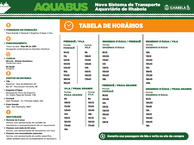 Aquabus Novo 30 12 | PDF