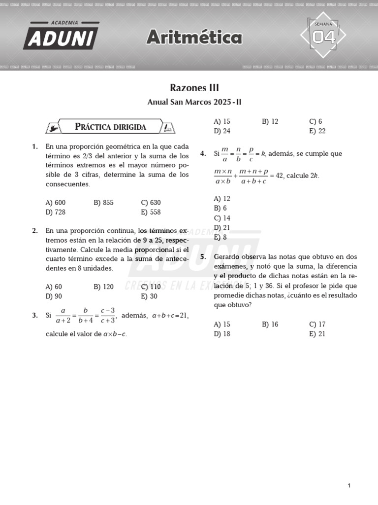 AR ASM Dir Sem04 | PDF | Matemáticas