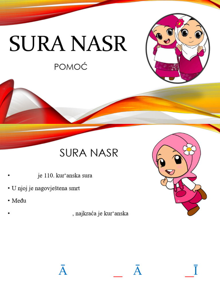 Sura Nasr - Ucitelj - Ucenici | PDF