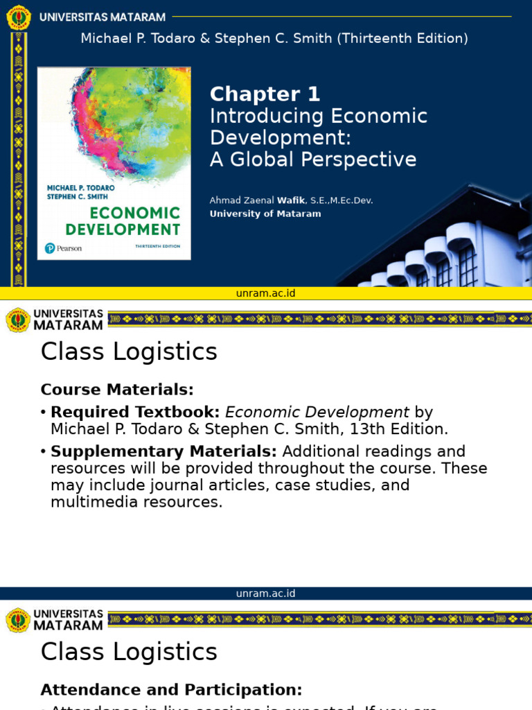 Economic Development 1 - Chapter 1 | PDF | Economics | Income
