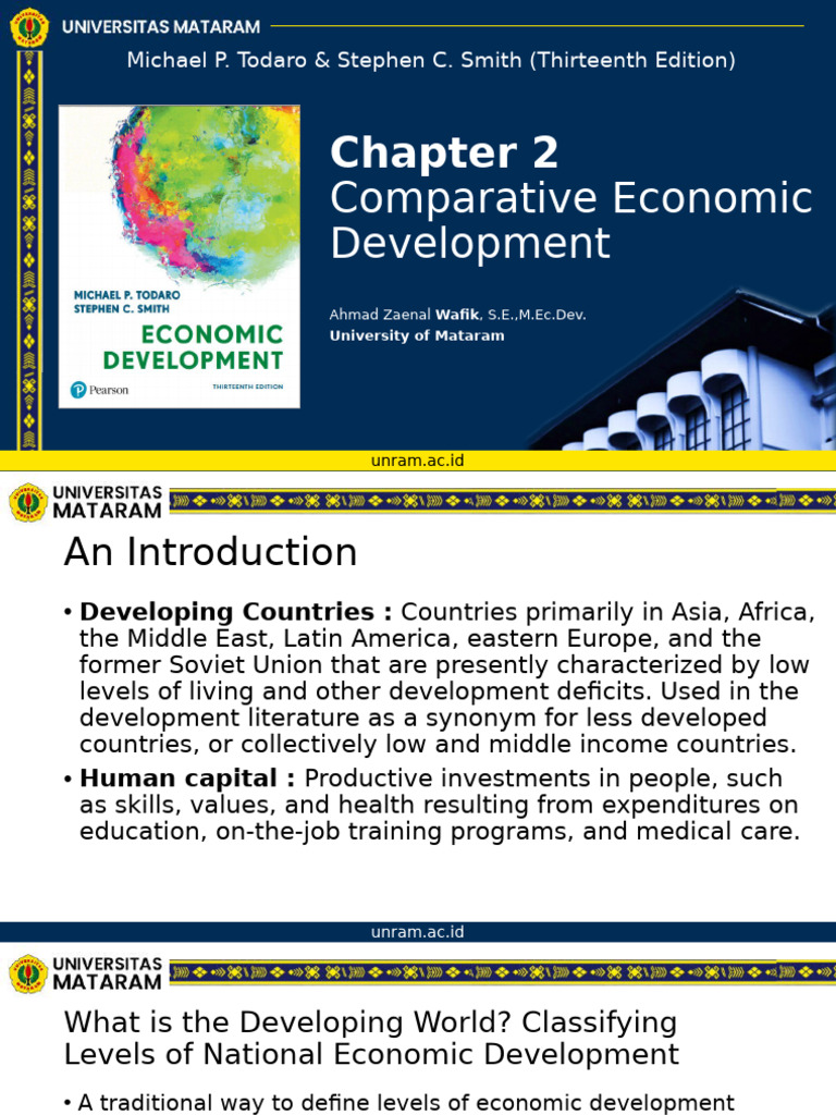 Comparative Economic Development Insights | PDF | Developing Country ...