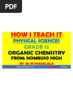 Grade 12 Organic Chemistry Note | PDF | Chemical Bond | Functional Group