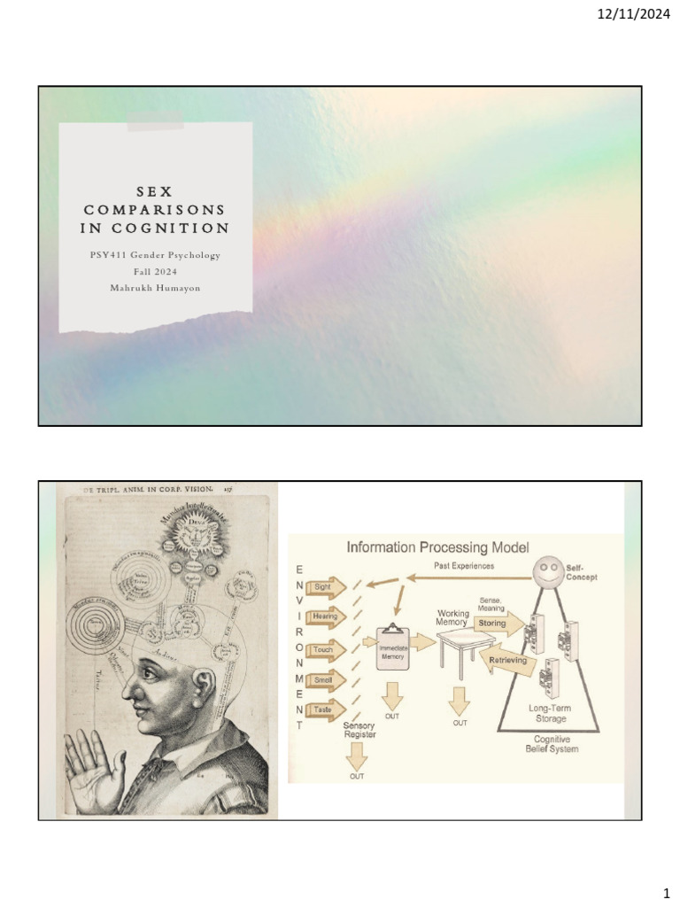 6 Parisons In Cognition Pdf Wechsler Adult Intelligence Scale Nonverbal Communication