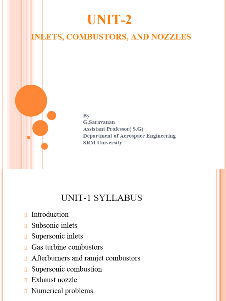 Air Breathing Propulsion UNIT-2 | PDF | Mechanical Engineering | Engines