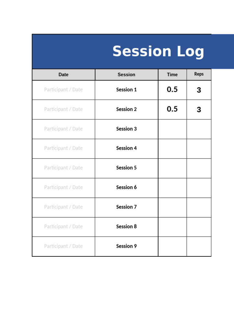 30s Max Sprints - Log | PDF | Velocity | Temporal Rates