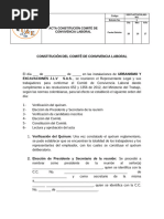 2.1 Formato de Acta de Instalaci N Del Grupo Comisi N o Comit | PDF