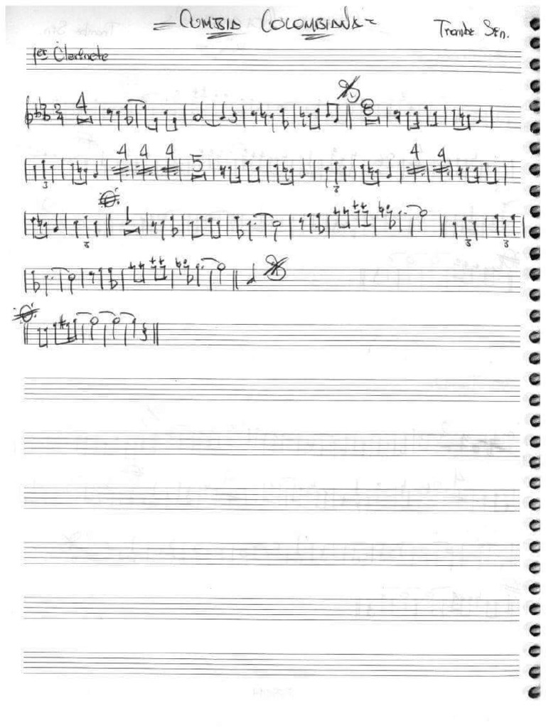 Cumbia Colombiana - Banda Tromba Sinaloense | PDF