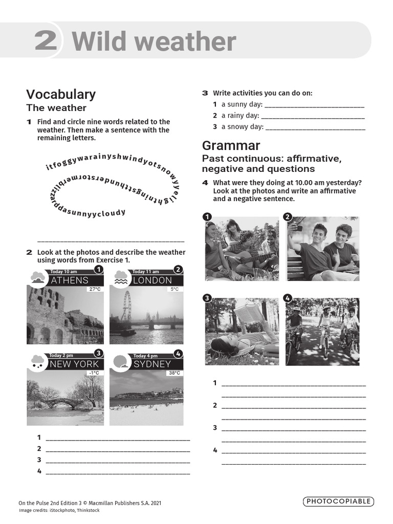 OTP2 Level 3 Extra Practice Wkshts U2 | PDF