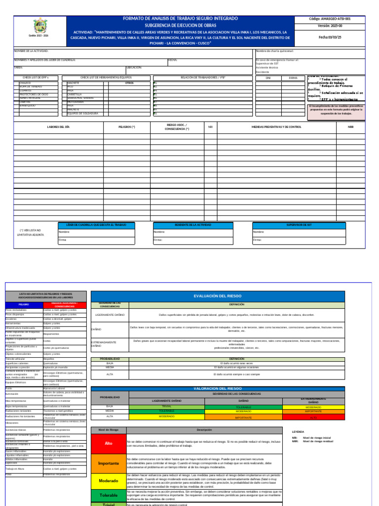 ANEXO N°9 ATS INTEGRADO | PDF | Quemar | Radiación
