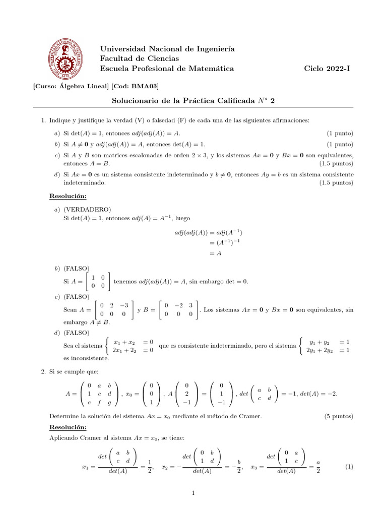 PC2-BMA03-2022.1-solu | PDF | Álgebra | Matemáticas