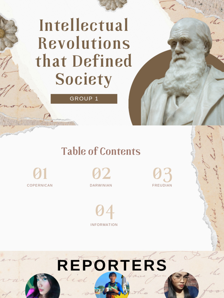 Intellectual Revolutions That Defined Society | PDF | Heliocentrism ...