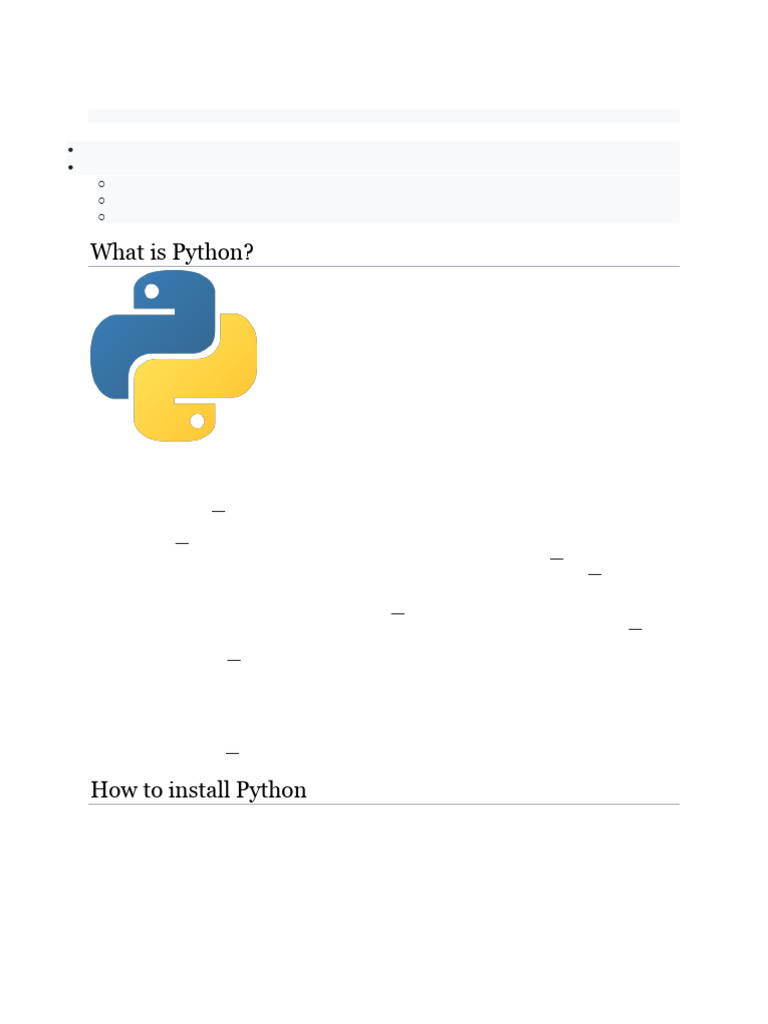 A Beginner - S Python Tutorial-Installing Python | PDF | Computer ... A Beginner - S Python Tutorial-Installing Python | PDF | Computer ...