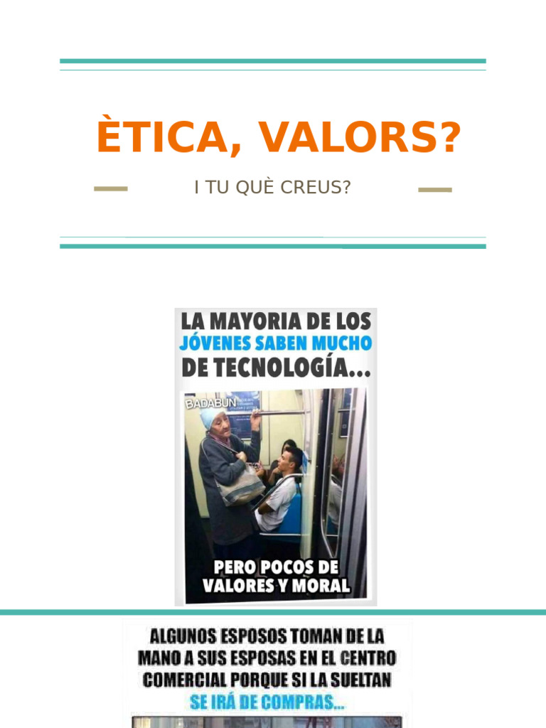Ud2 Ètica o Valors | PDF