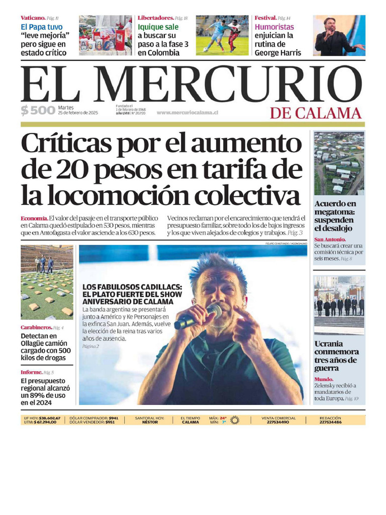 El Mercurio de Calama 250225 | PDF