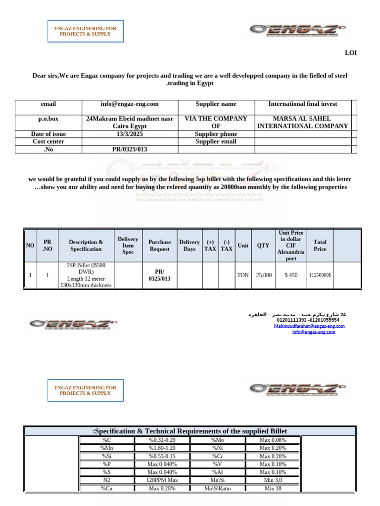 International Final Invest | PDF