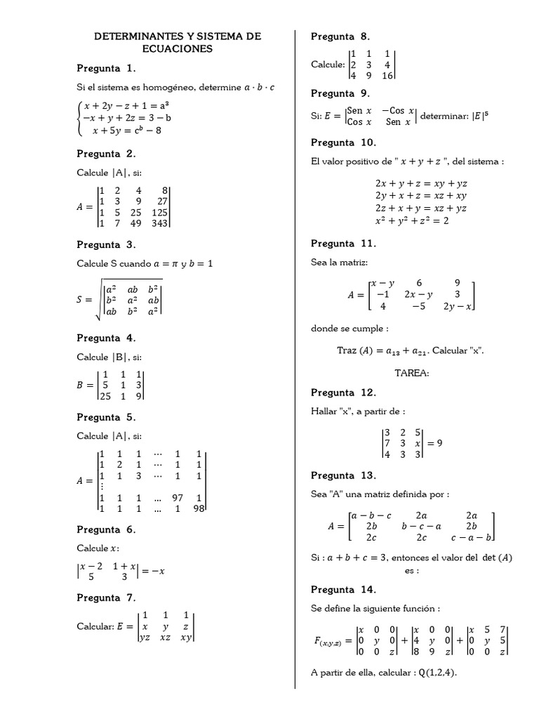 Matrices Parte III - 060537 | PDF