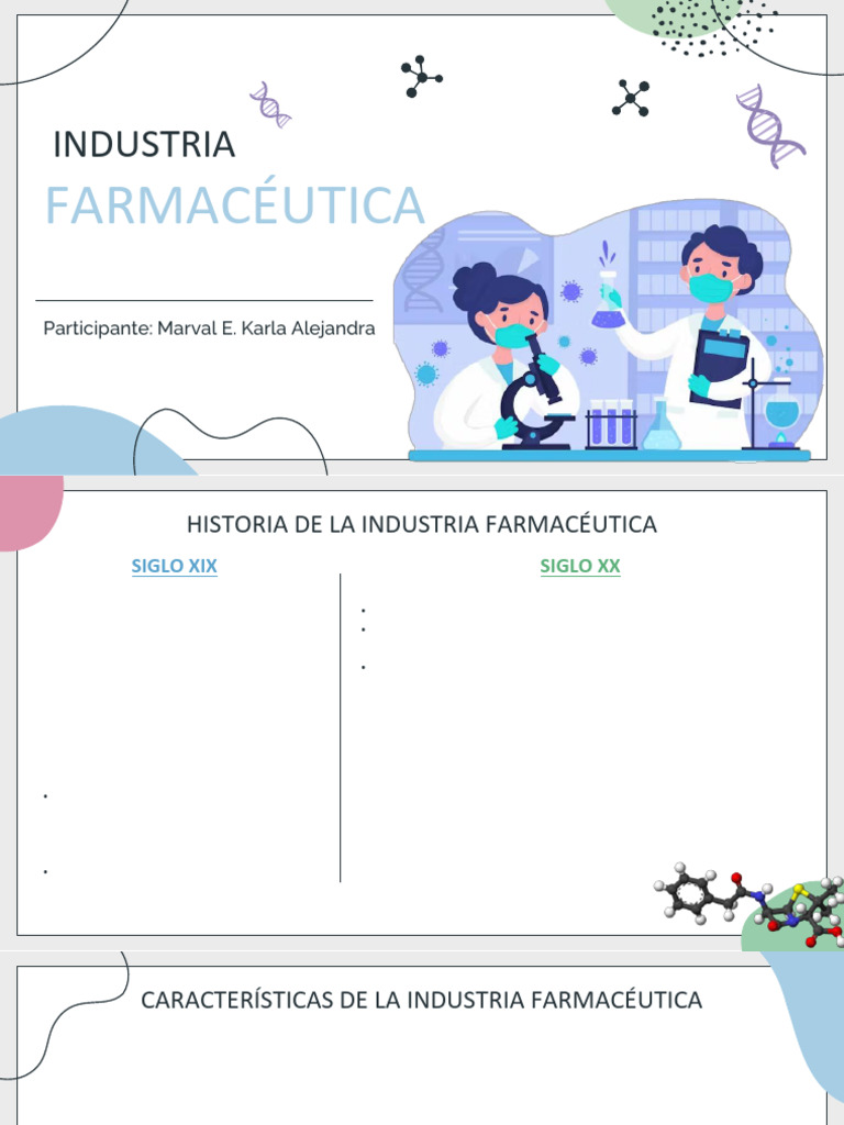 Historia y desafíos de la industria farmacéutica | PDF | Industria ...