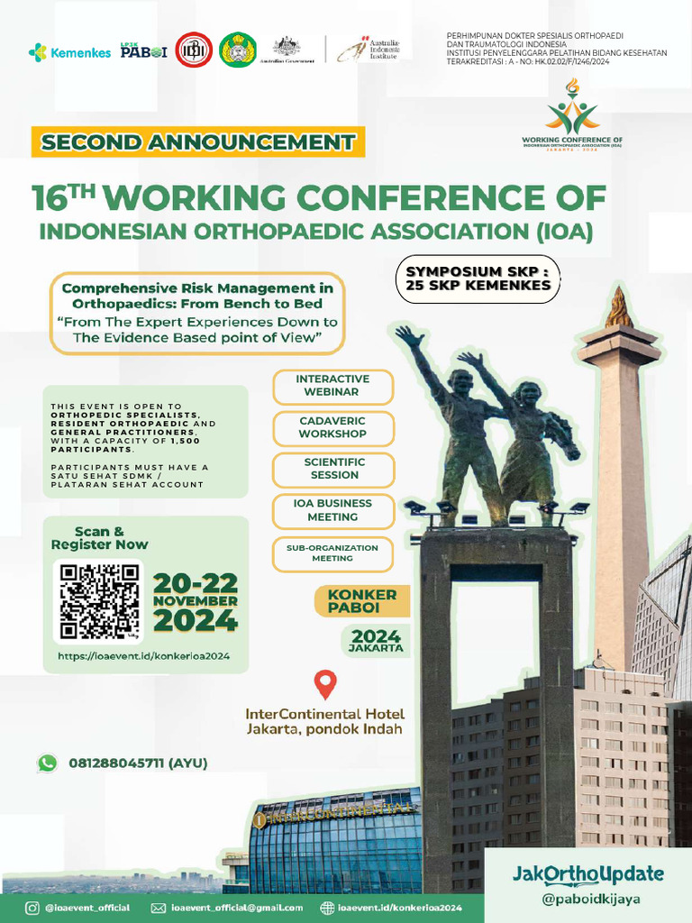 Second Announcement 16th Working Conference of IOA KONKER PABOI 20-22 ...