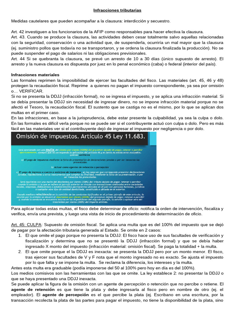 Clase 26 - 10 | PDF | Multa (pena) | Impuestos
