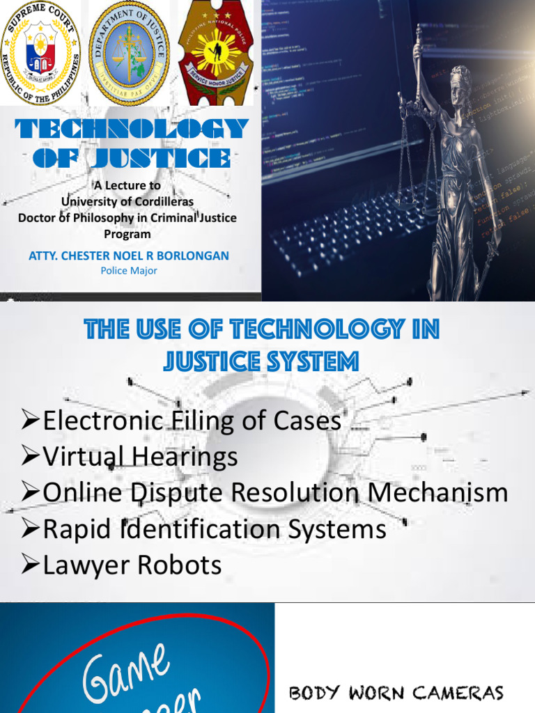 The Use of Technology in Justice System | PDF | Search Warrant | Arrest