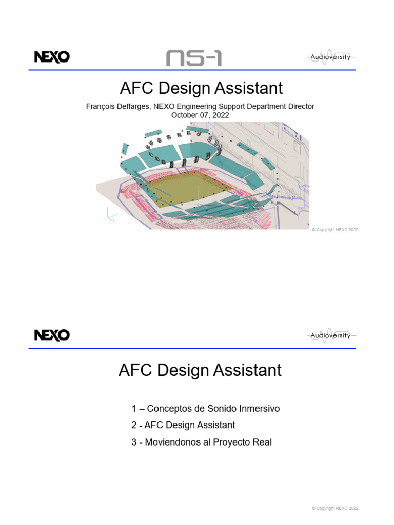 20221007-NEXO Audioversity - AFC Design Assistant SP | PDF ...
