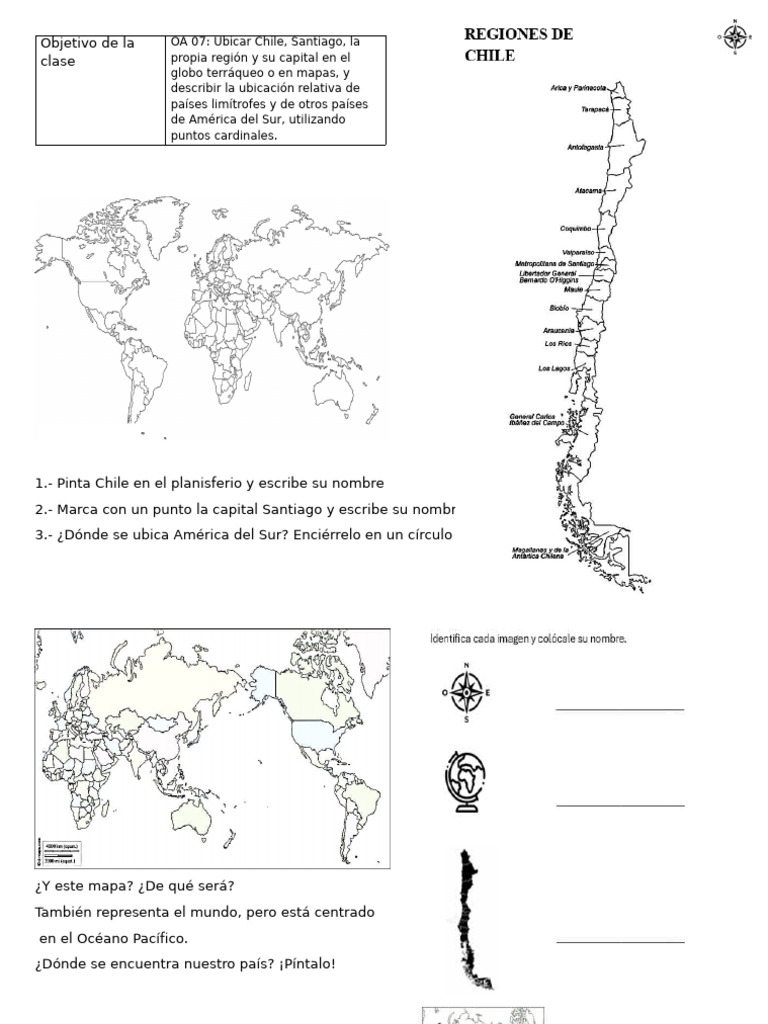 Guía Historia Mapas y Regiones | PDF
