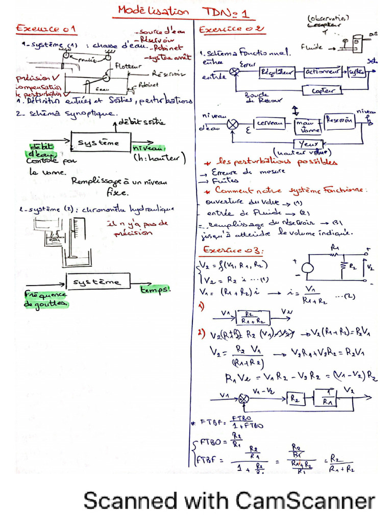 TD Modelisation-1 | PDF