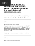 MSME - Project Proposal Template (S.P.Liviya) | PDF | Waste Management ...