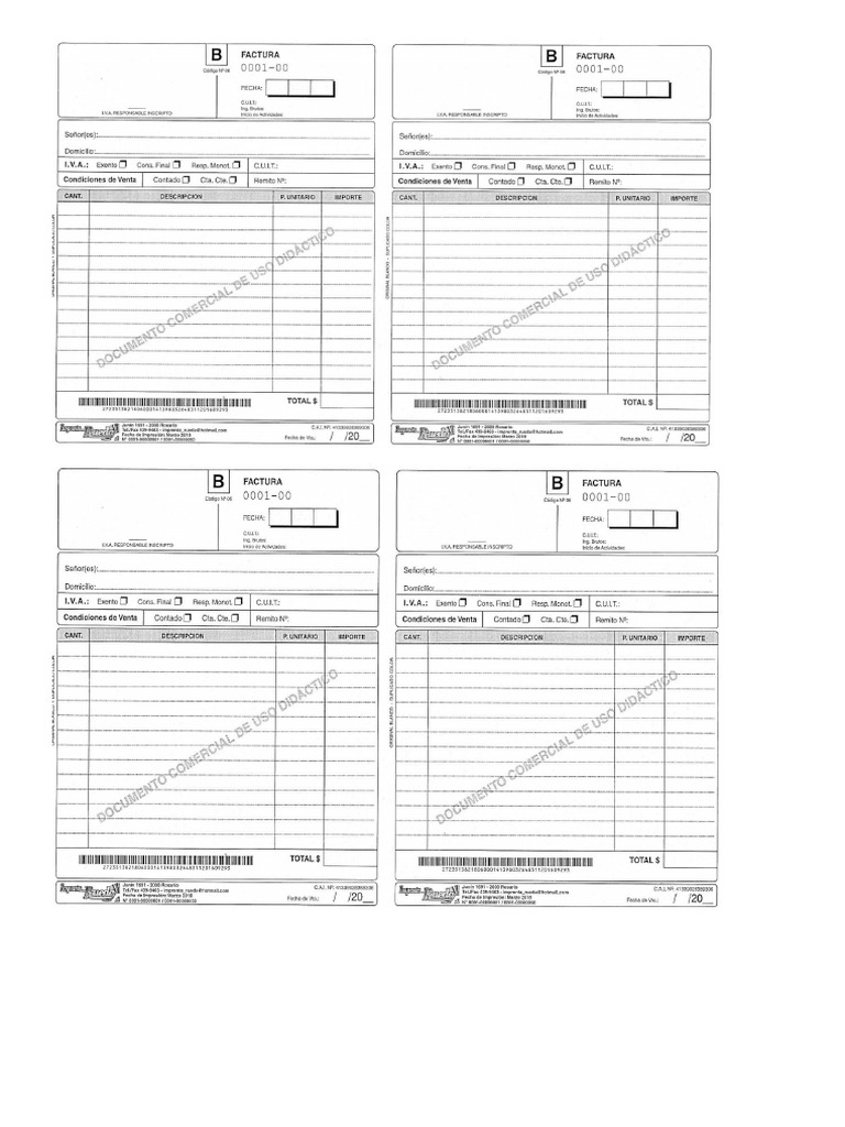 Factura B | PDF