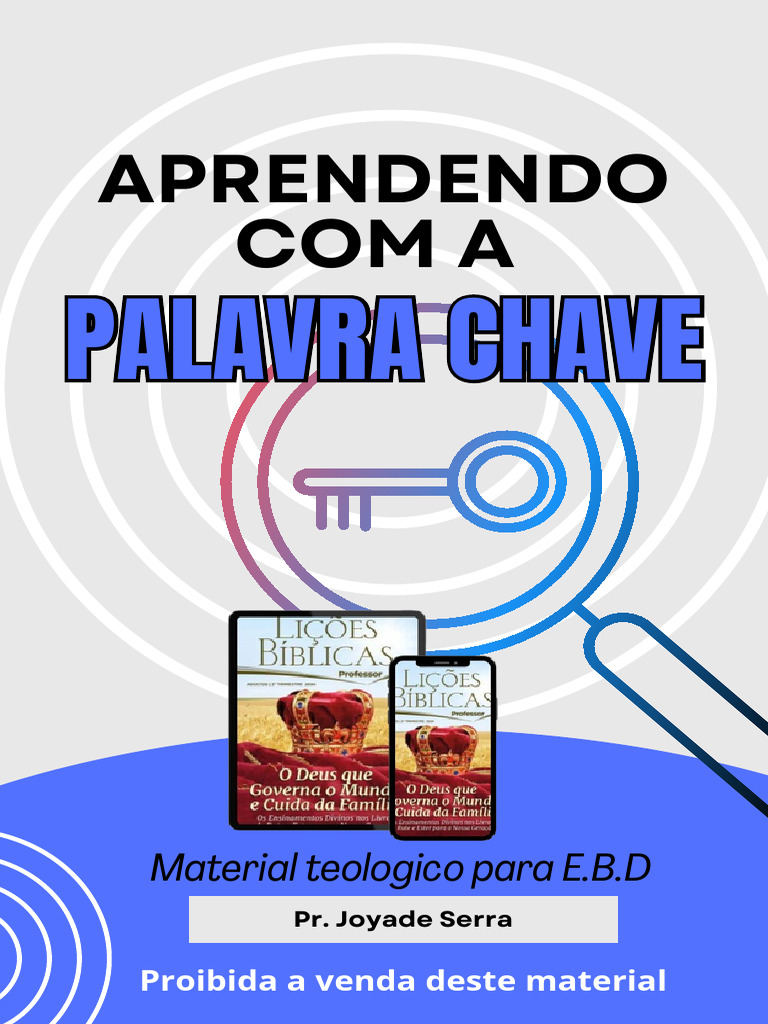 Aprendendo Com A Palavra Chave | PDF | Bíblia | Deus