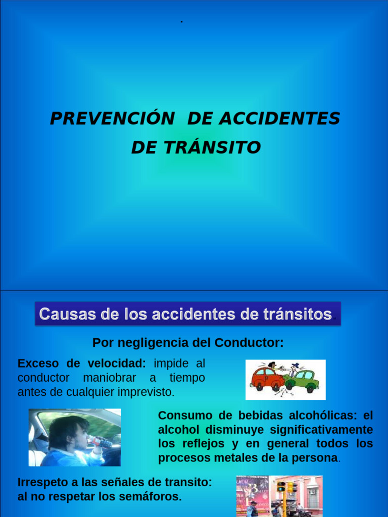 Vocabulario de Tránsito | PDF