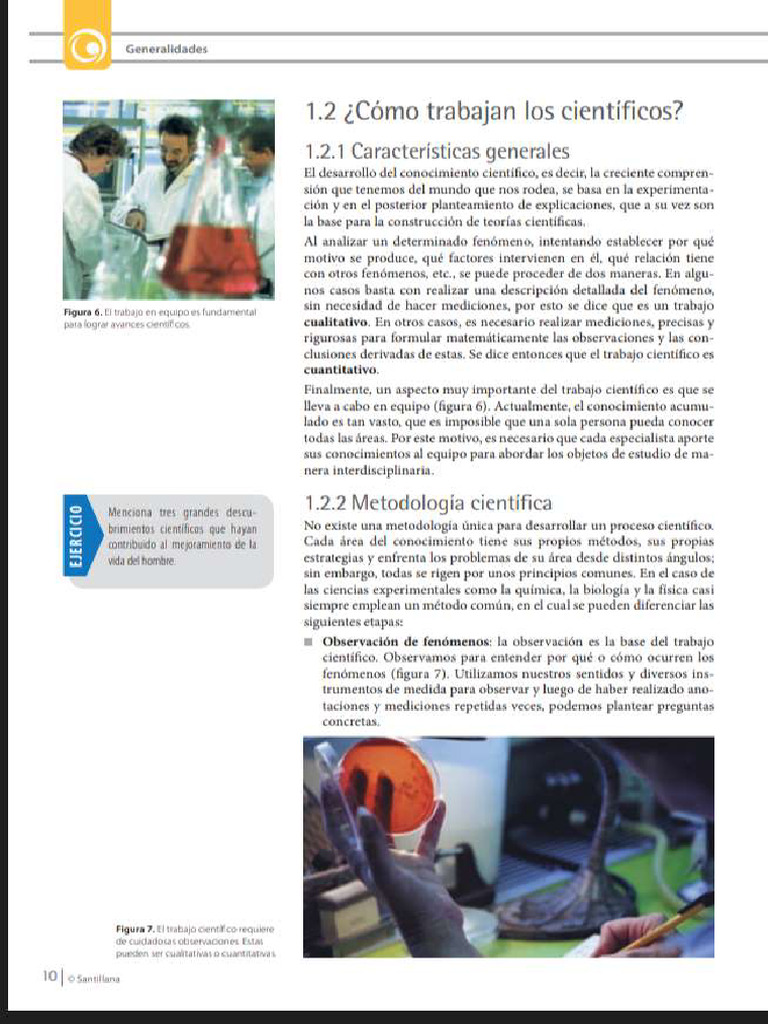 Cómo trabajan los científicos | PDF