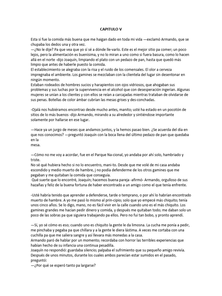 Capitulo V Septimo | PDF