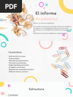 Estructura de Un Informe Académico | PDF