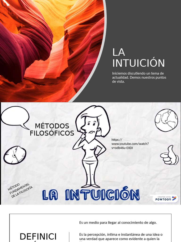 Clasificación y Métodos de la Intuición | PDF | Intuición | Realismo ...