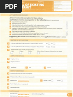 WP Application Form New Permit | PDF | Employment | Salary