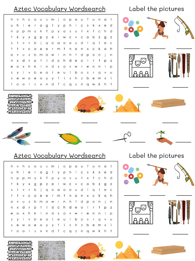 AZTEC VOCABULARY | PDF