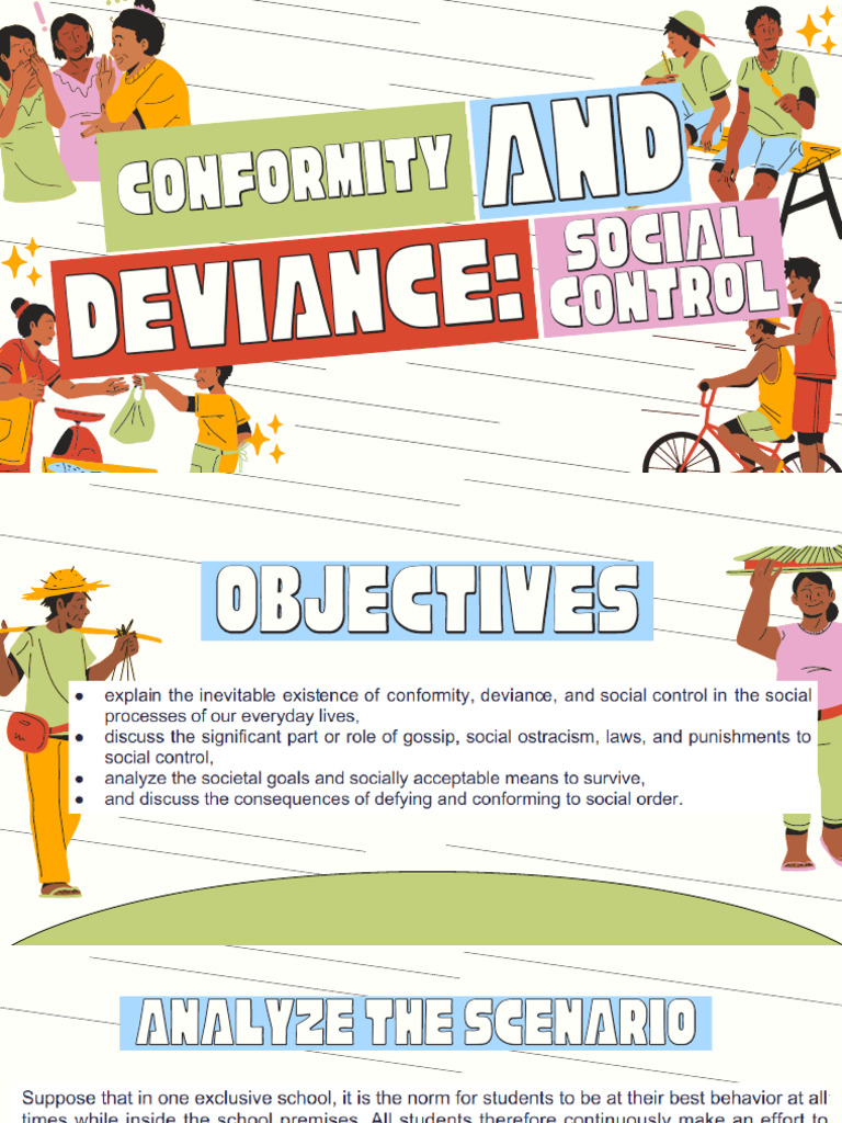 CONFORMITY-AND-DEVIANCE-SOCIAL-CONTROL | PDF