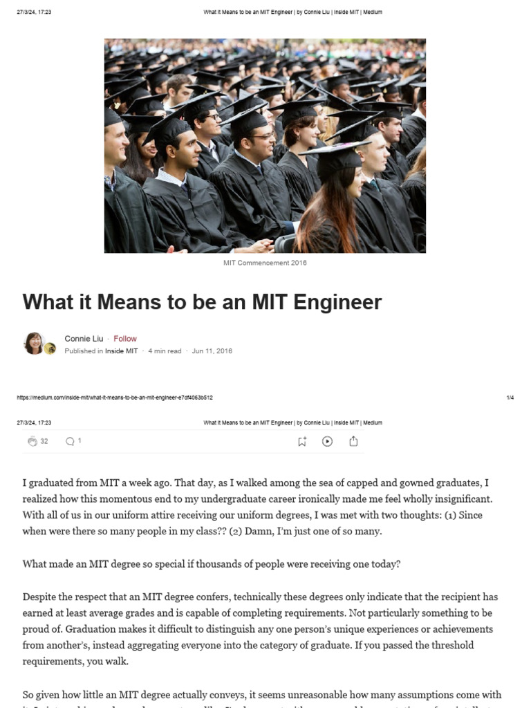 Understanding MIT Engineering Identity | PDF | Curiosity | Cognitive ...