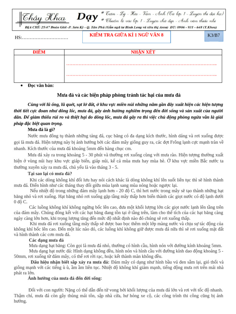 K3.B7.VBTT_MuaDa | PDF