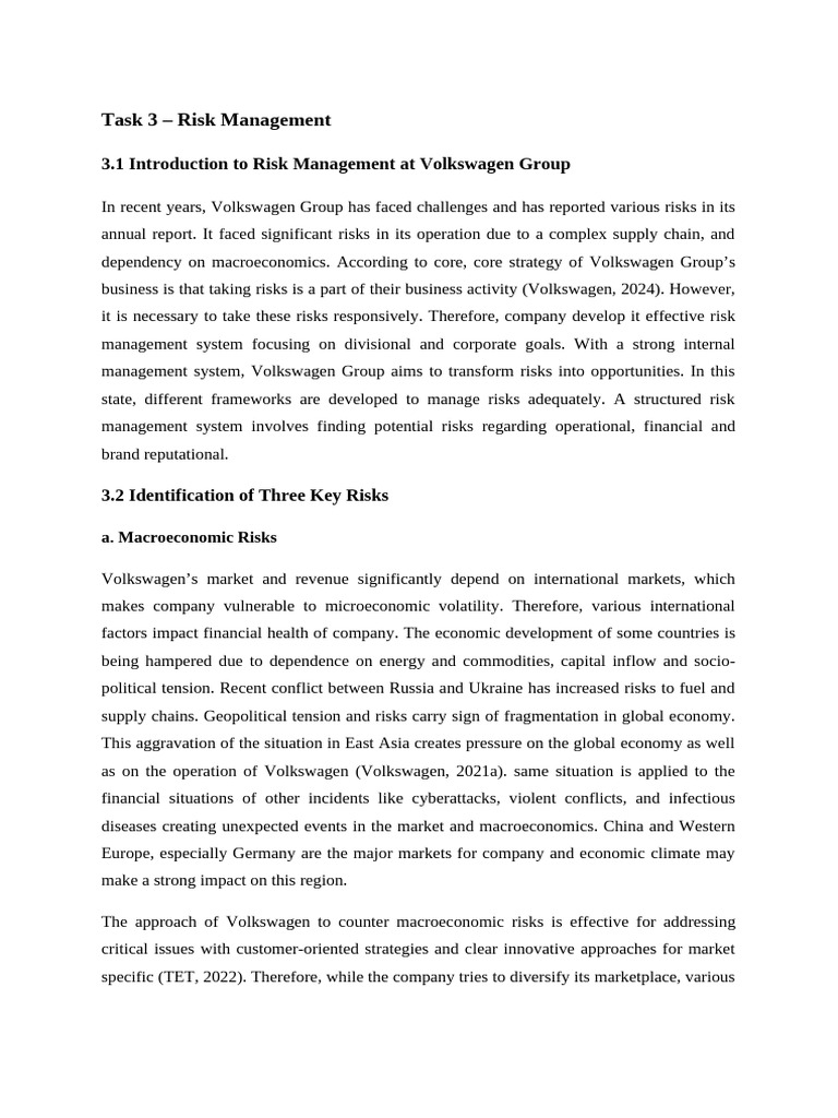Rabin - FWD - Tannu Summative Assessment | PDF | Risk | Risk Management