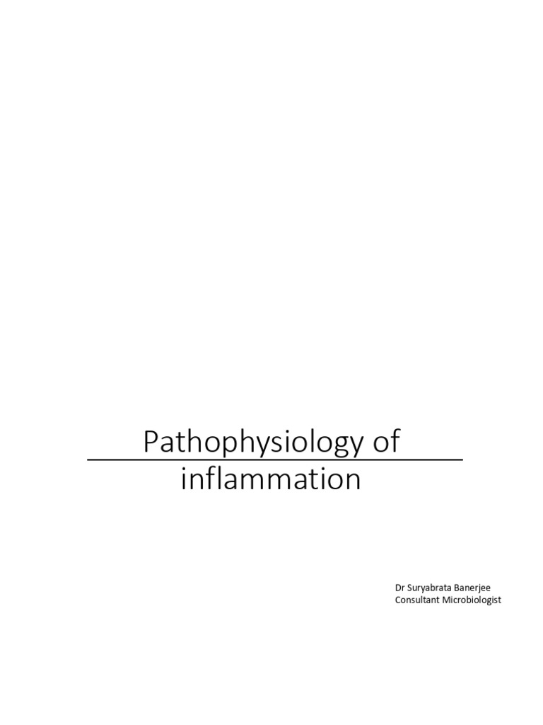 Inflammation: Pathophysiology Overview | PDF | Immune System | Adaptive ...